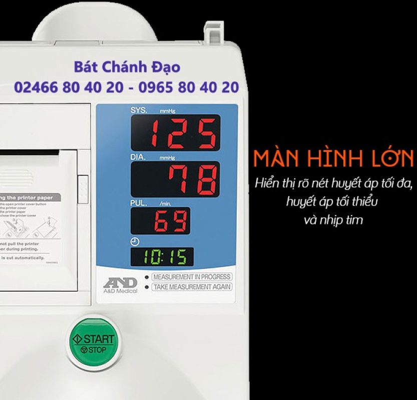 Máy đo huyết áp để bàn tự động chuyên nghiệp TM-2657P - Bát Chánh Đạo